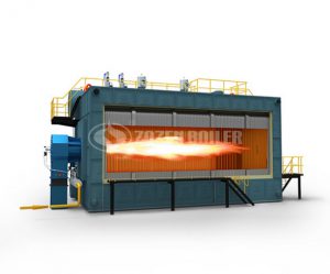 D Type Water Tube Gas Oil Fired Steam Boiler - Horizontal Gas Boiler