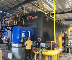 D Type Water Tube Gas Oil Fired Steam Boiler - Horizontal Gas Boiler